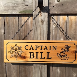 Personalized Boat Plaque Custom Boat Signs Boat Name Sign Nautical Sign ...