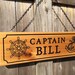 Personalized Boat Plaque Custom Boat Signs Boat Name Sign Nautical Sign ...