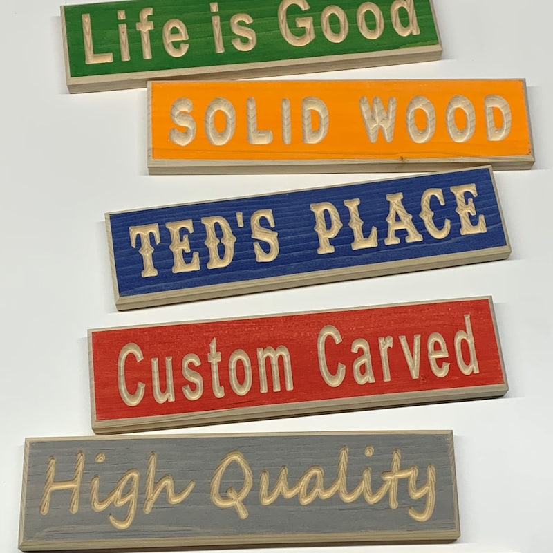 Custom Wooden Sign - Etsy