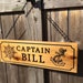 Personalized Boat Plaque Custom Boat Signs Boat Name Sign Nautical Sign ...