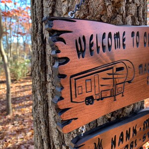 Custom Camping Sign Custom RV Sign Custom Camp Decor Sign Personalized ...