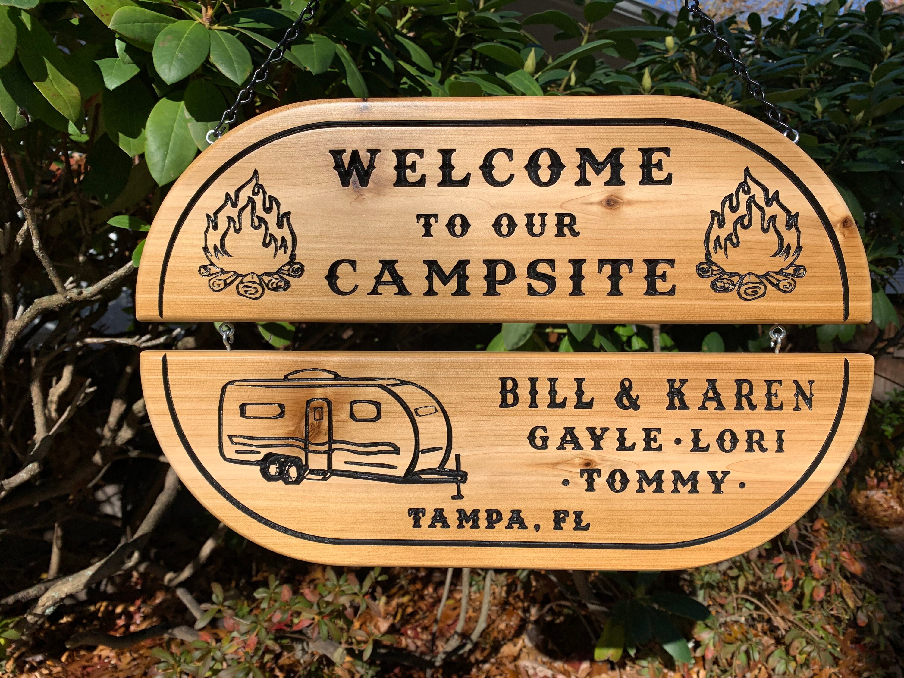 Best Camping Sign Custom Camping Camp Campsite RV Sign Decor - Etsy