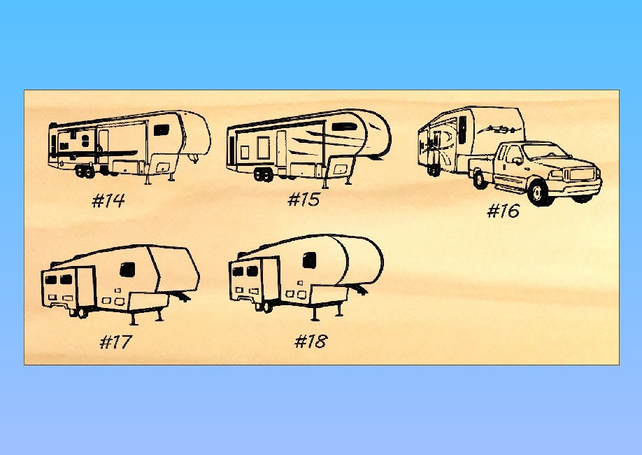 3 Pc. Personalized Camping Signs Custom RV Signs Family Last | Etsy