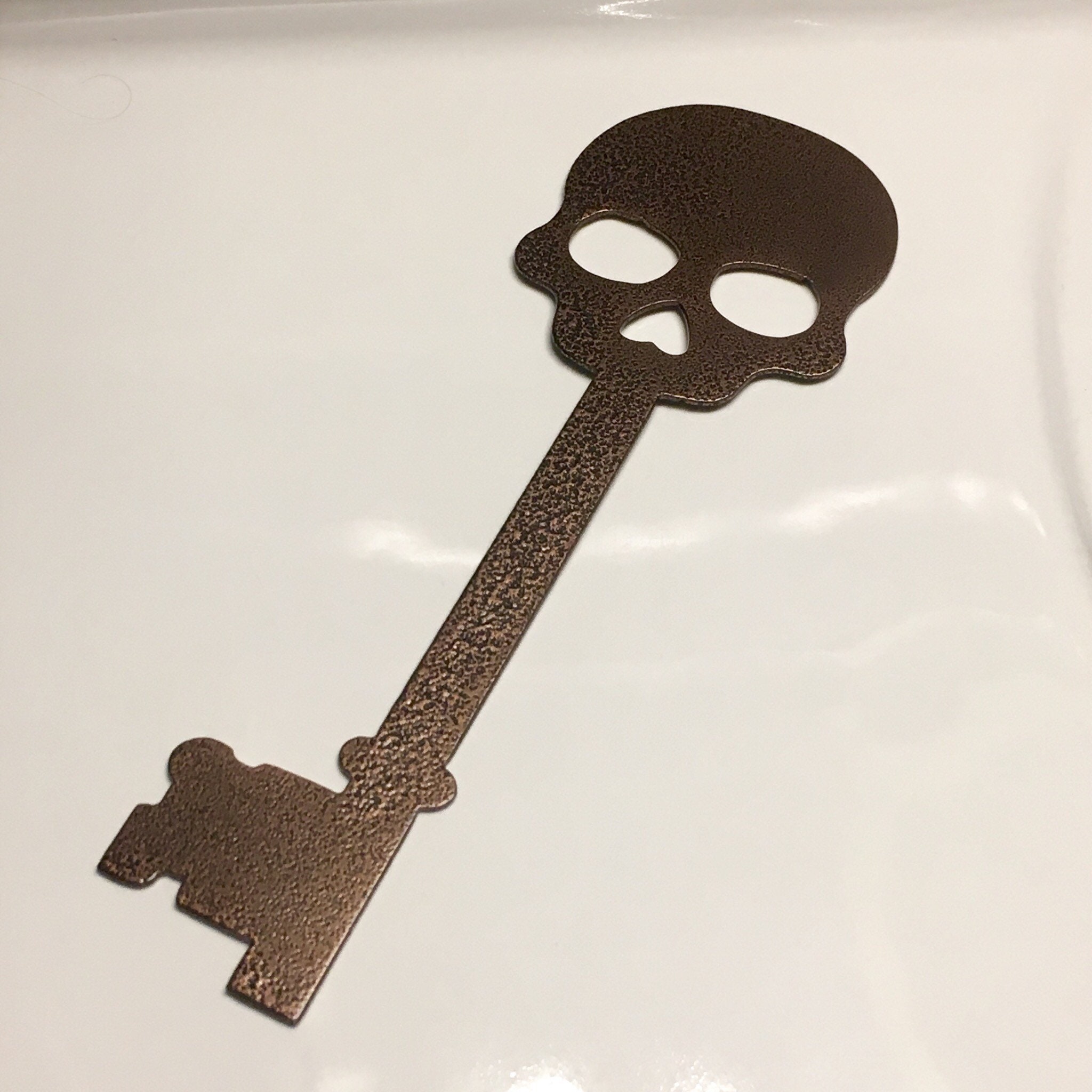 Skeleton Keys Bad Dog Metalworks Halloween Decor Horror | Etsy