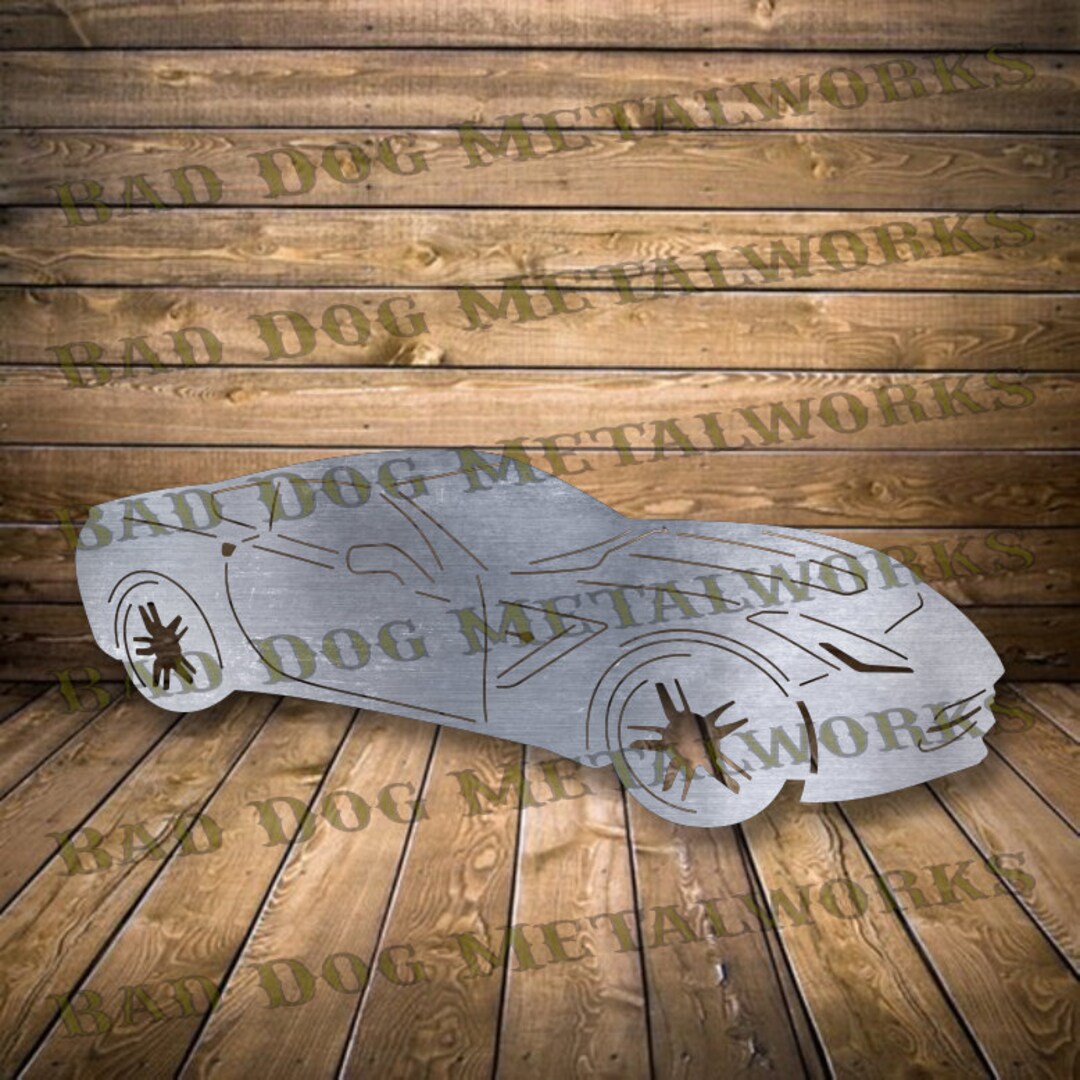 2015 Corvette Dxf/svg Files - Car Dxf - Chevrolet Svg - Car Svg - Bad ...