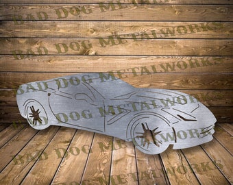 Corvette ZO6 .DXF .SVG Plasma CNC - Etsy