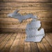 Michigan State SVG/DXF Bad Dog Metalworks Digital Download Laser CNC ...