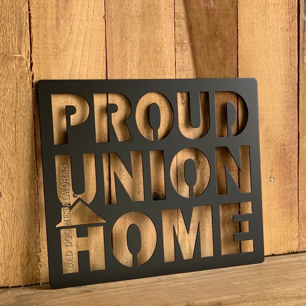 Metal Union Signs - Etsy