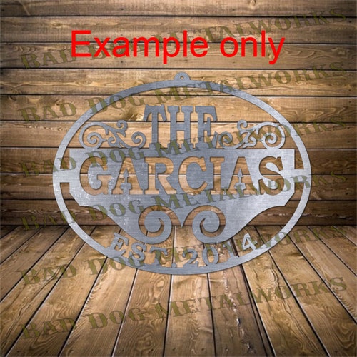 Vintage Sign Frames Svg/dxf Files for CNC Plasma Bad Dog - Etsy