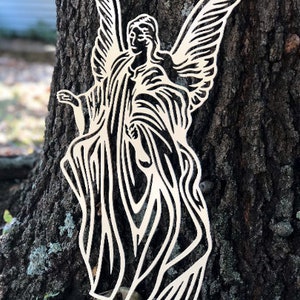 Guardian Angel Metal Wall Art Bad Dog Metalworks Home Decor | Etsy