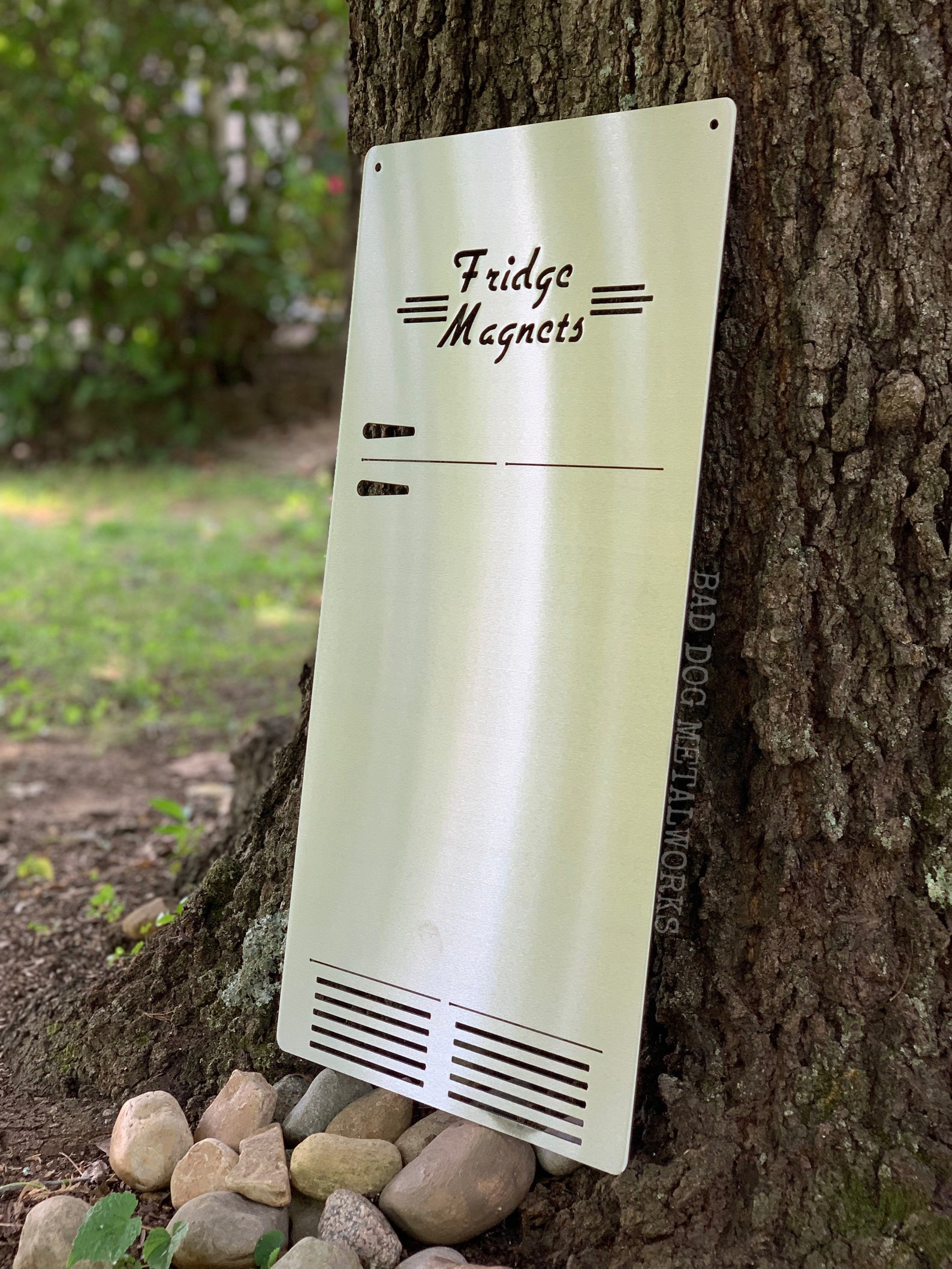 Retro Refrigerator Magnet Display for Storefront or Booth - Etsy