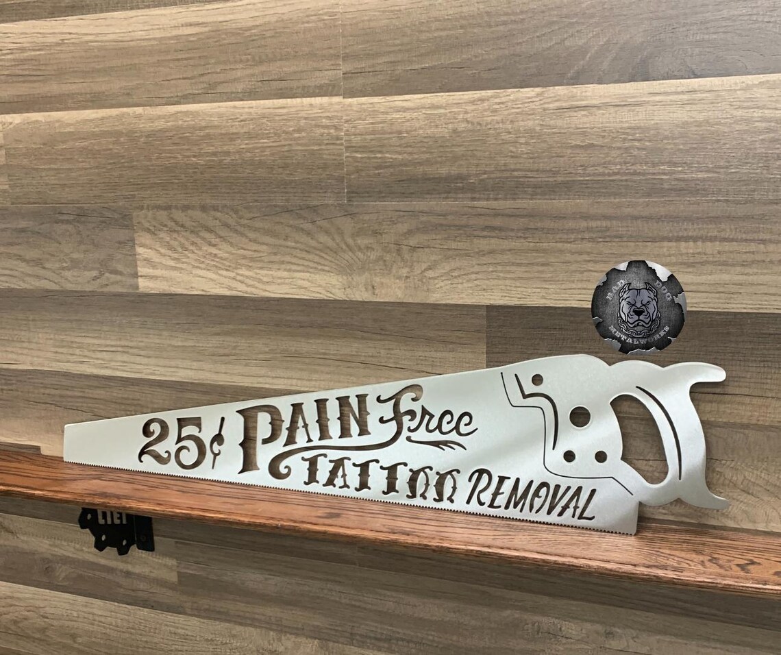 Decorative Hand Saws - Pain Free Tattoo Removal - Good Things Come to ...