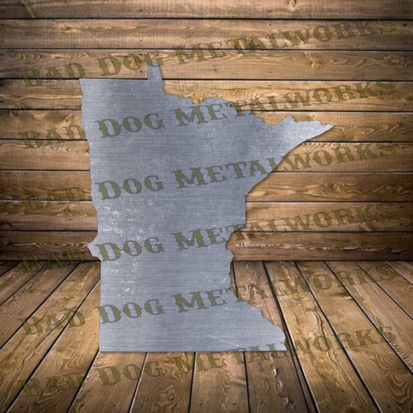 Minnesota Outline - Etsy