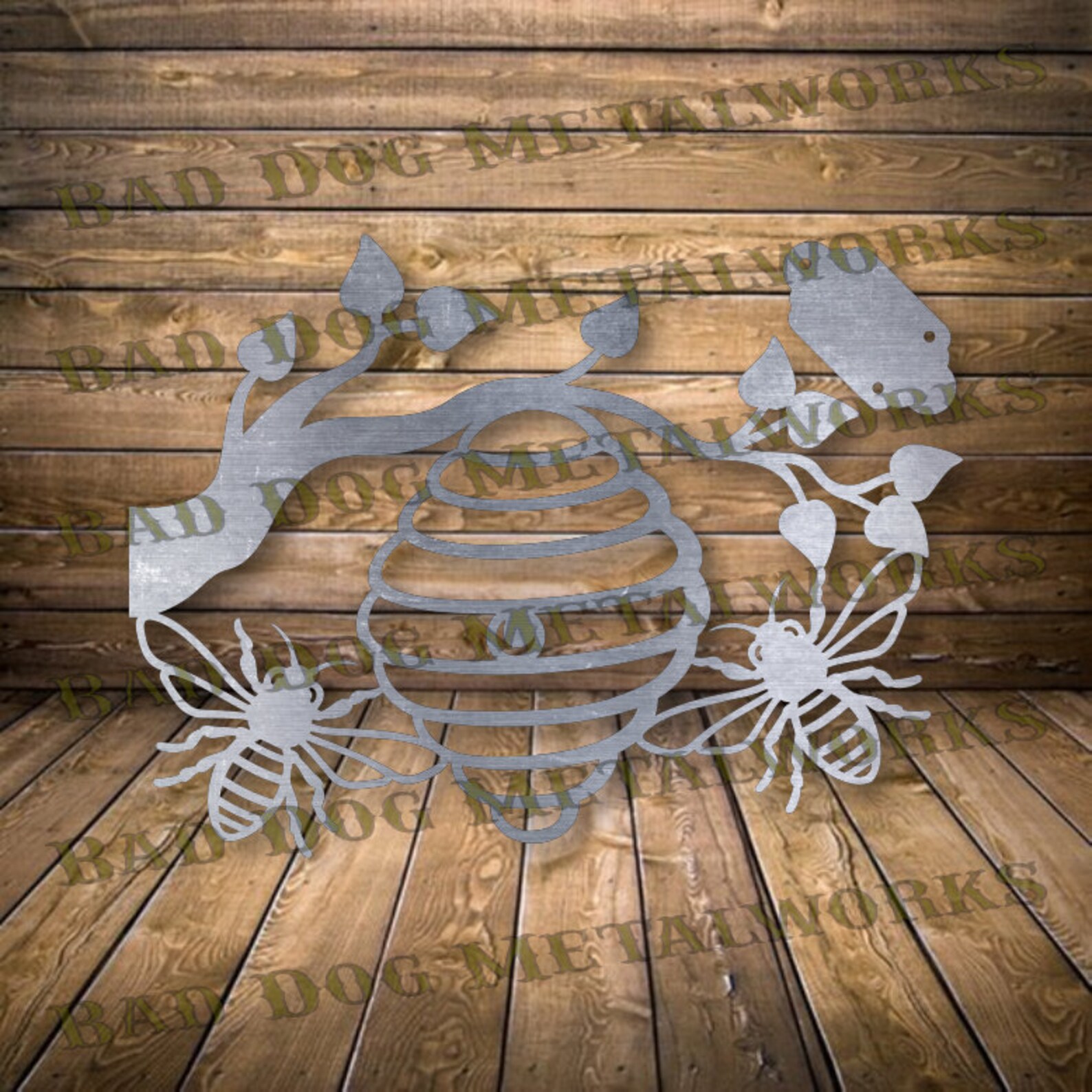 Beehive Branch Dxf/svg - Bad Dog Metalworks Digital Download - Laser ...