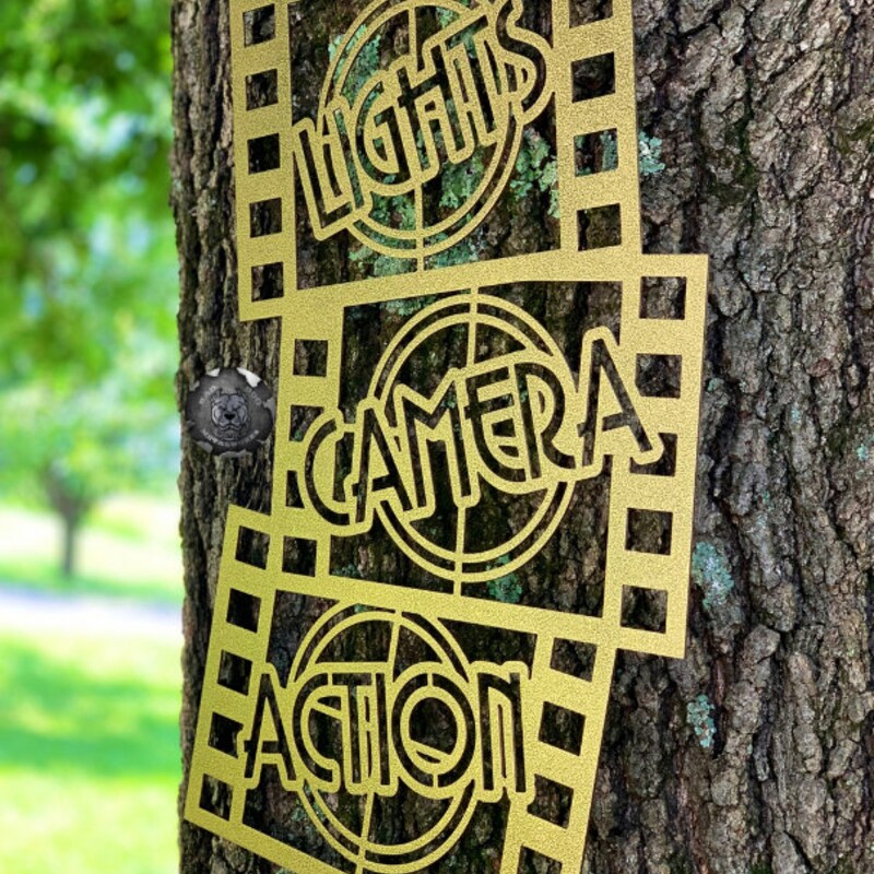 Lights Camera Action Svg - Etsy