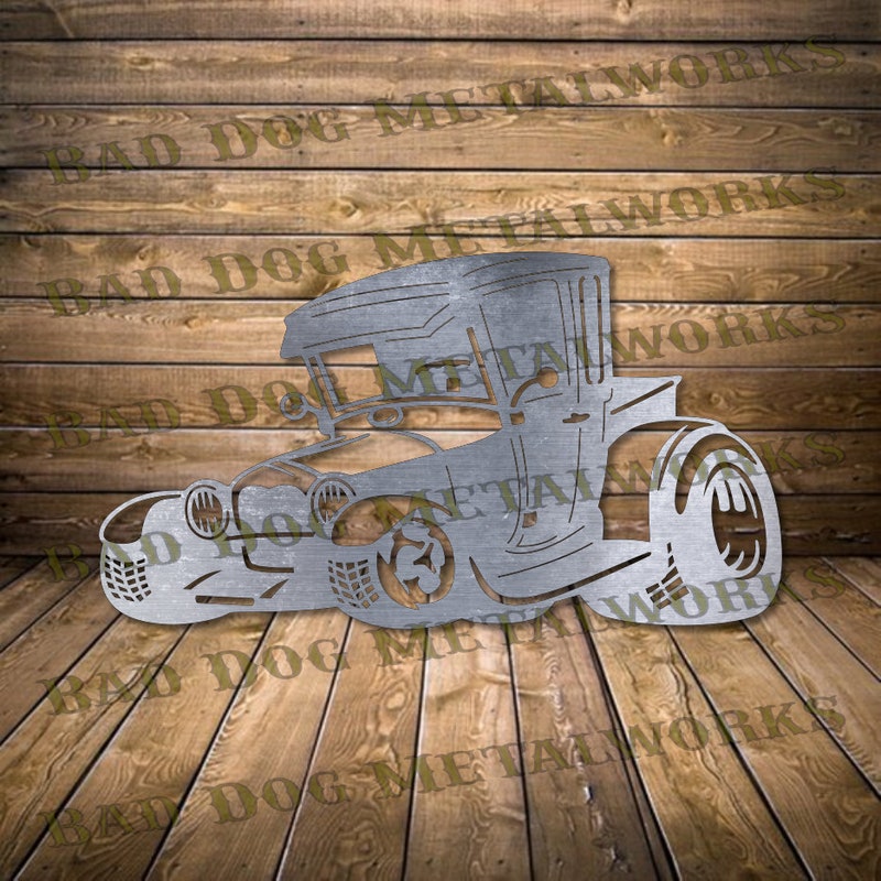 Laser Cut Hot Rod - Etsy
