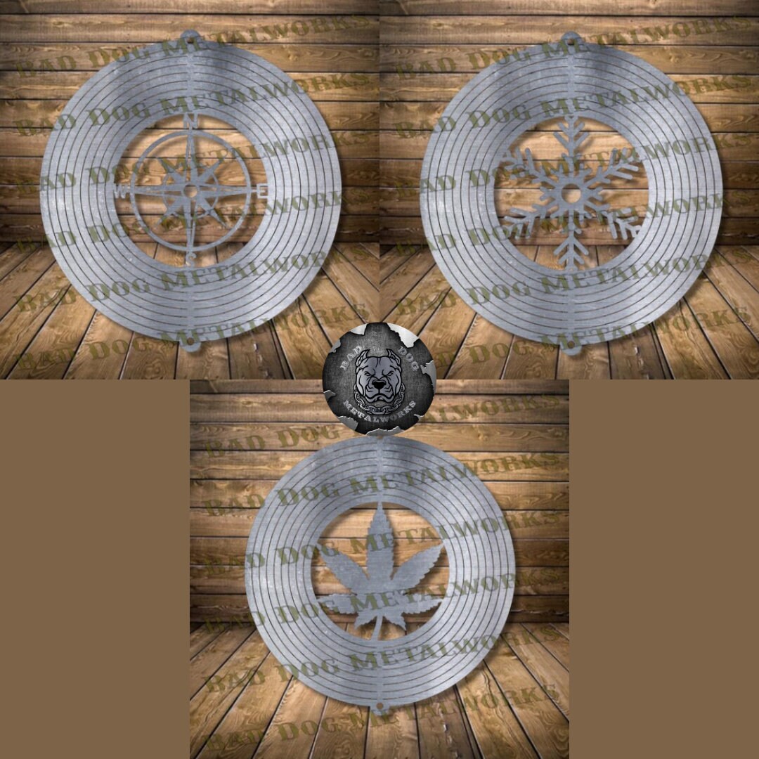 Sculpting & Forming CNC Plasma Laser Waterjet Heart Wind Spinner Svg ...