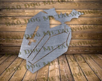 Halloween Yard Stakes Svg/dxf Bad Dog Metalworks Digital Download Laser ...