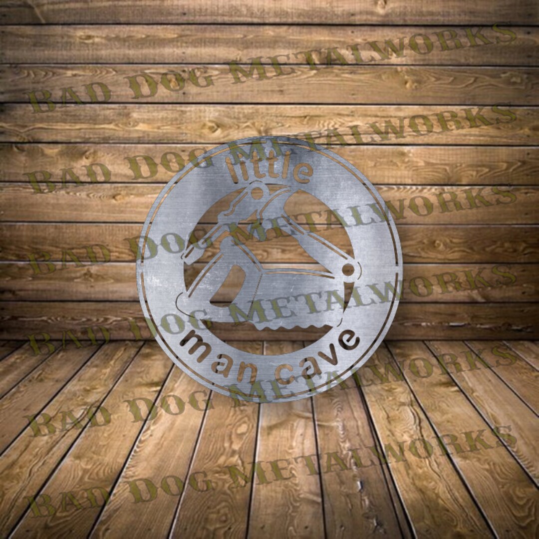 Little Man Cave Tools Dxf/svg - Bad Dog Metalworks Digital Download ...
