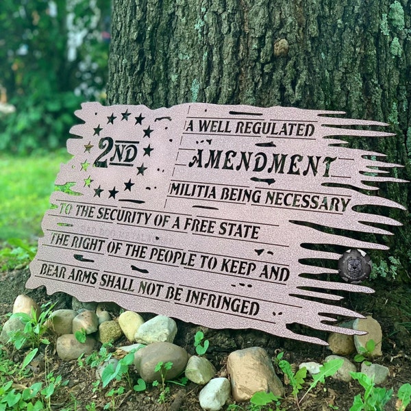 2nd Amendment Sign - Etsy