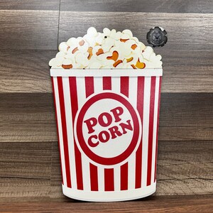 Movie Theater Popcorn - Bad Dog Metalworks Home Decor - Movie Theater ...