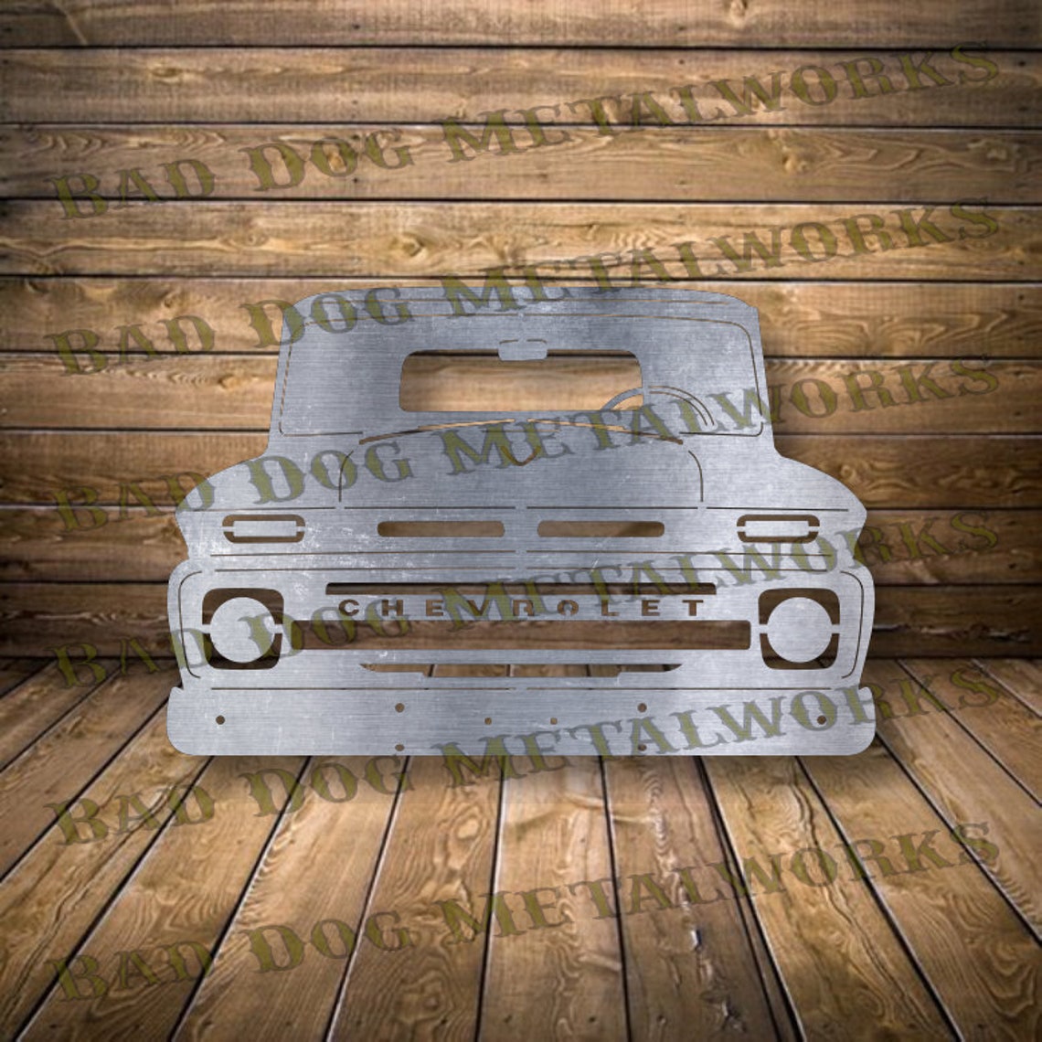 1965 Chevy C10 Truck DXF and SVG Bad Dog Metalworks Digital - Etsy