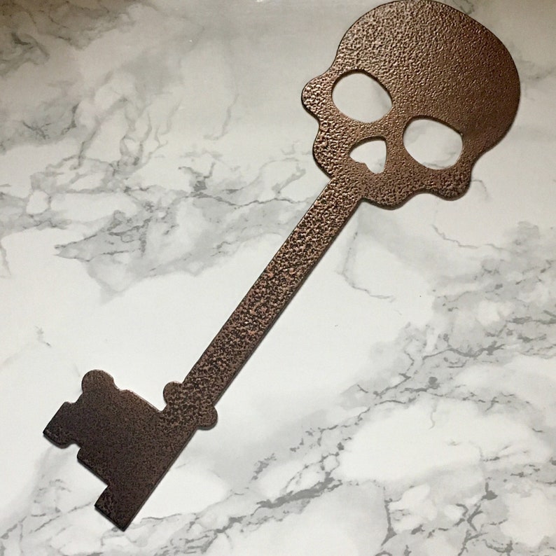 Skeleton Keys Bad Dog Metalworks Halloween Decor Horror - Etsy