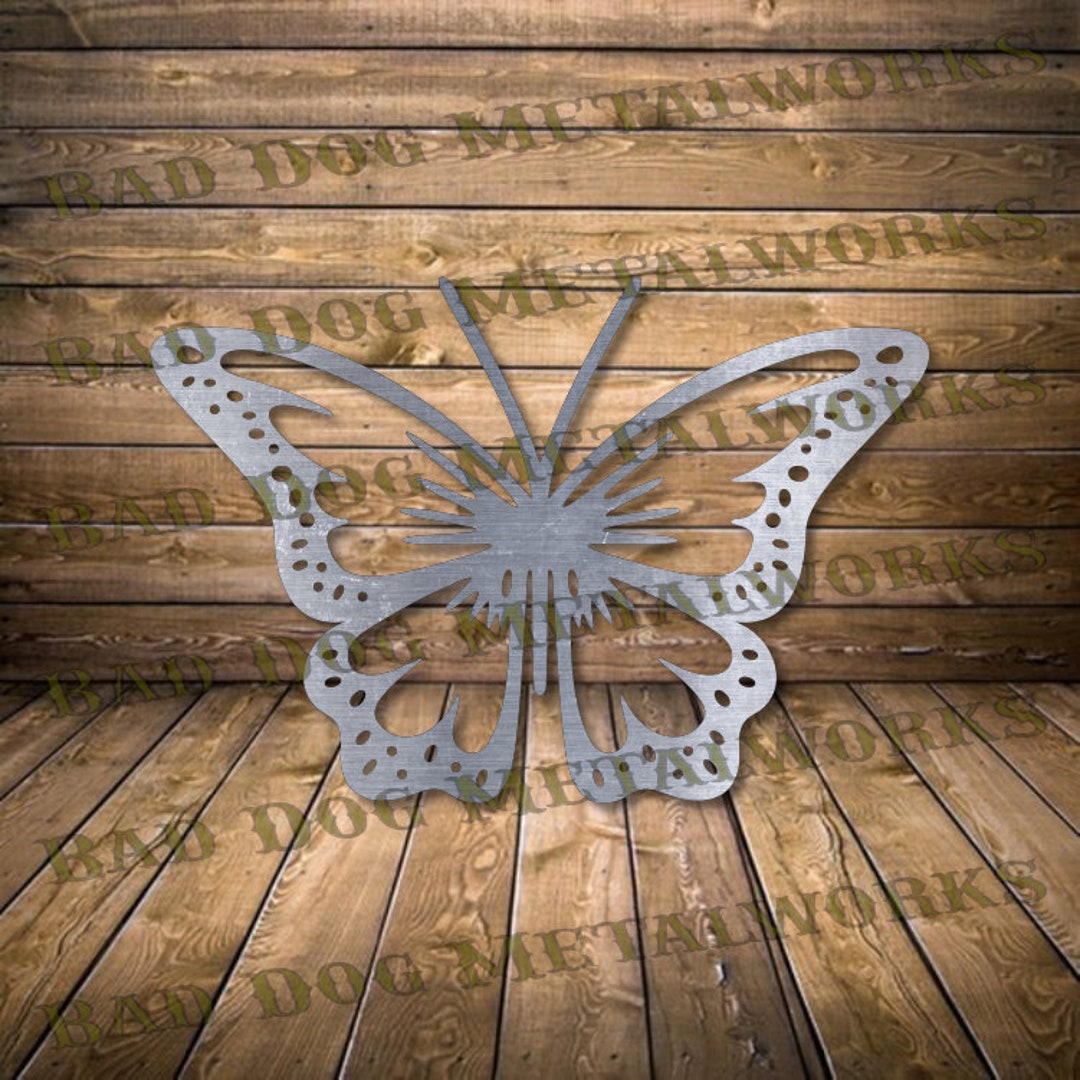 Fancy Butterfly Svg/dxf - Bad Dog Metalworks Digital Download - CNC ...