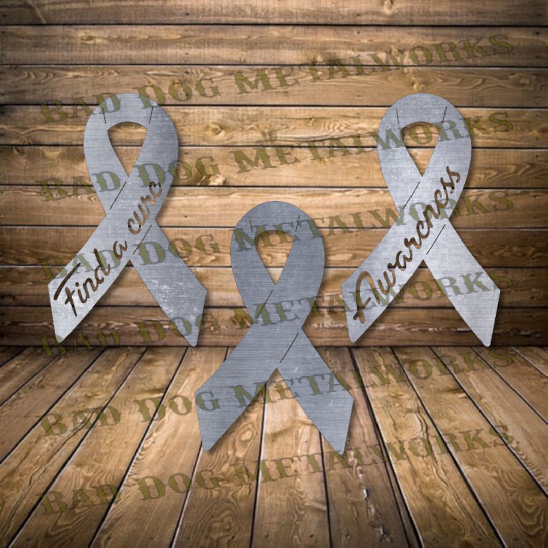 Cure Ribbons Svg/dxf Bundle - Bad Dog Metalworks Digital Download Laser ...