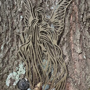 Guardian Angel Metal Wall Art - Bad Dog Metalworks Home Decor ...