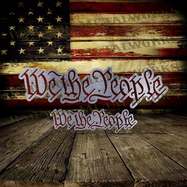 We the People Font - Etsy