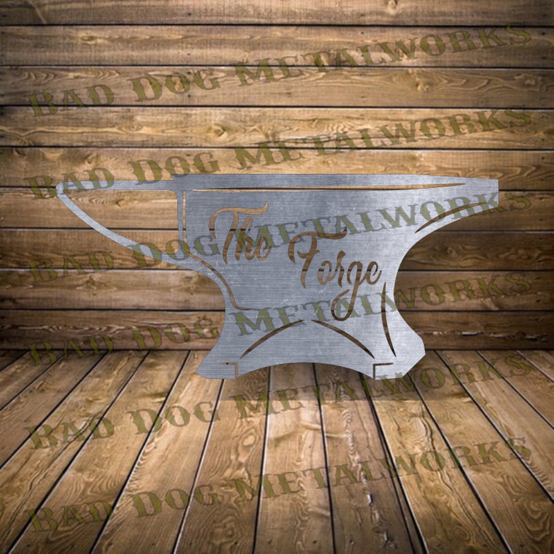 The Forge Dxf/svg Bad Dog Metalworks Digital Download CNC | Etsy
