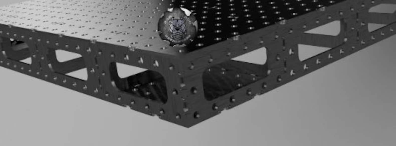 3 X 5 Bad Dog Fab Block Table DXF SVG Welding Table - Etsy