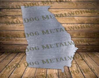 Georgia Outline Dxf - Etsy