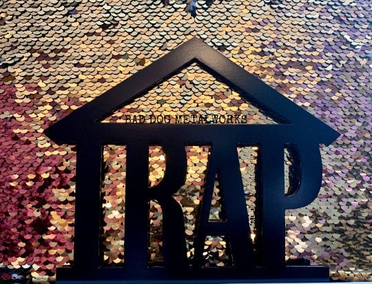 Wall Hangings Rap Music Trap Music Ghetto Urban Decor Funny Signs Bad ...