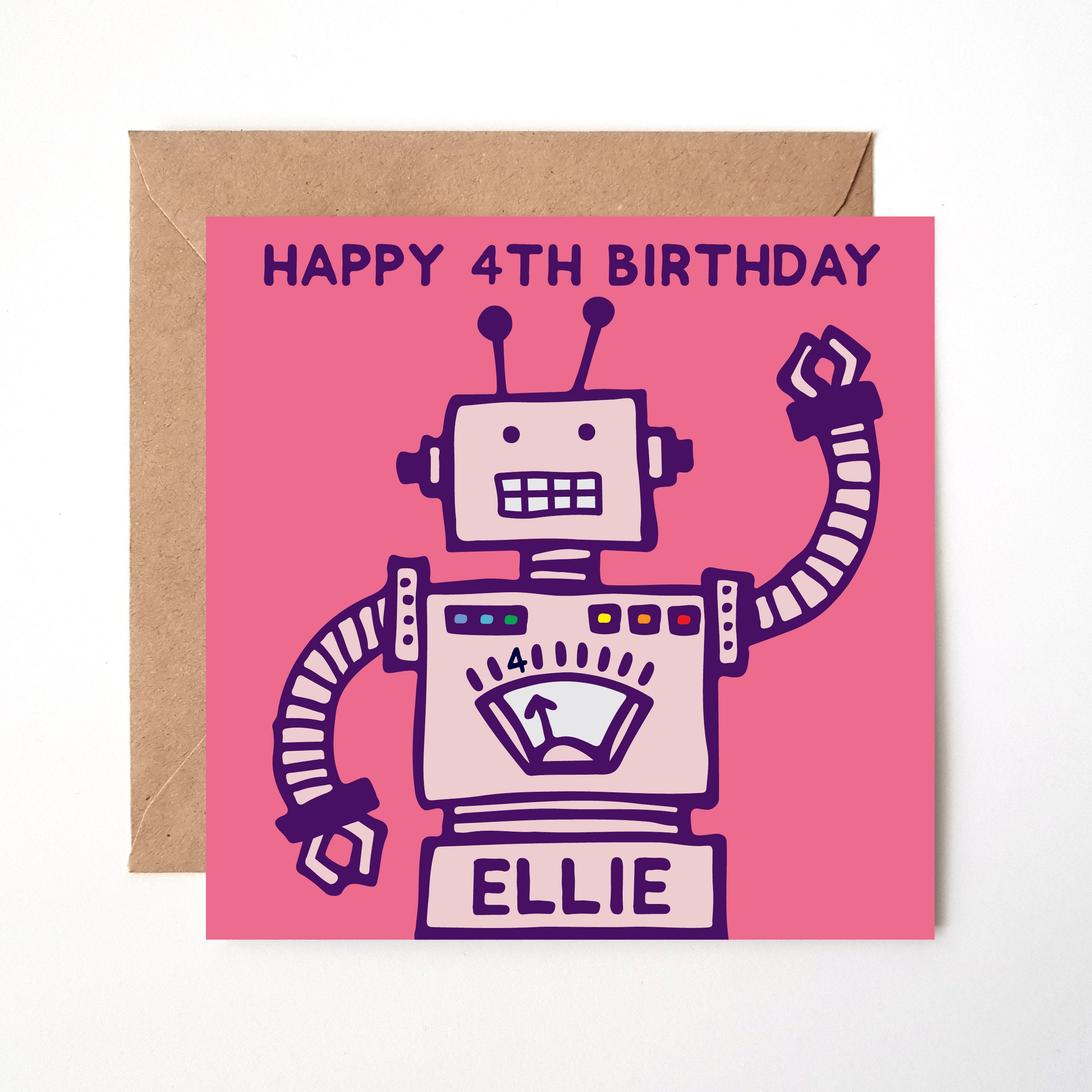 Paper & Party Supplies Birthday Cards CUSTOMIZED with child's age and ...