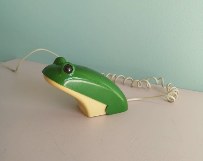 Vintage Frog Phone, Plastic Green Phone, House Phone - Etsy