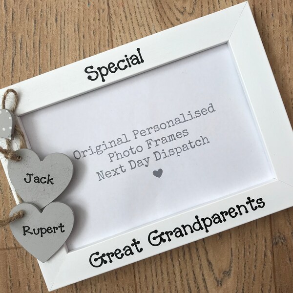 Grandparents Picture Frame - Etsy