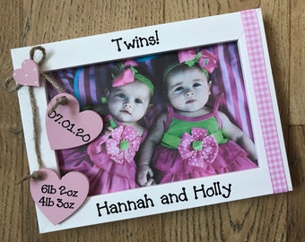 Twins Photo Frame - Etsy