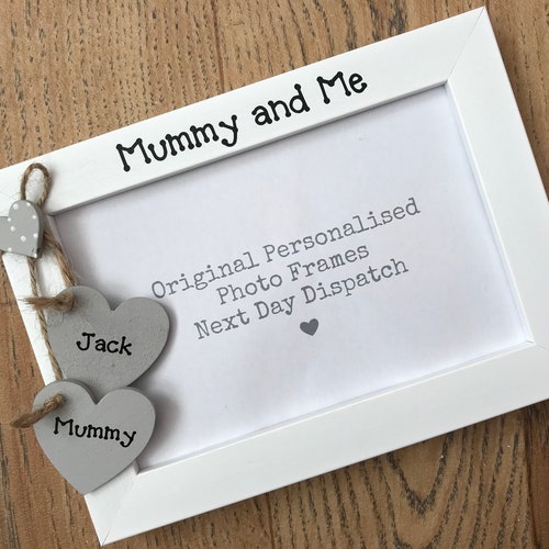Handcrafted Personalised Nanny and Me Photo Picture Frame - Etsy