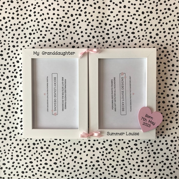 Nanny and Granddaughter Picture Frame - Etsy