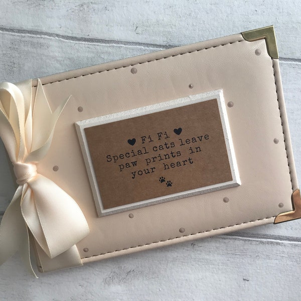 Cat Keepsake Photo Album - Etsy
