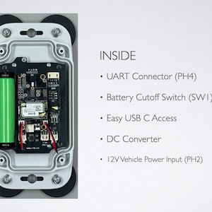 Meshtastic Mesh Vehicle Router Node IP68 Weatherproof and Waterproof ...