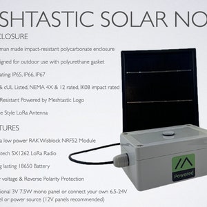 Waterproof off Grid Lora Communications Meshtastic Mesh Network Router ...