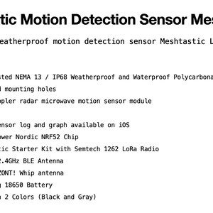 IP68 Weatherproof and Waterproof off Grid Detection Sensor Lora ...