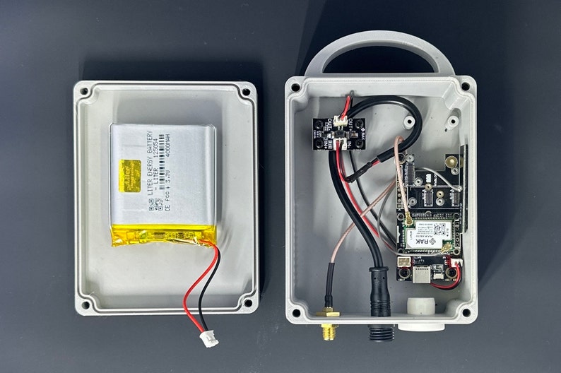 Meshtastic Weather Station Node With Stevenson Screen BME 680 Sensor ...