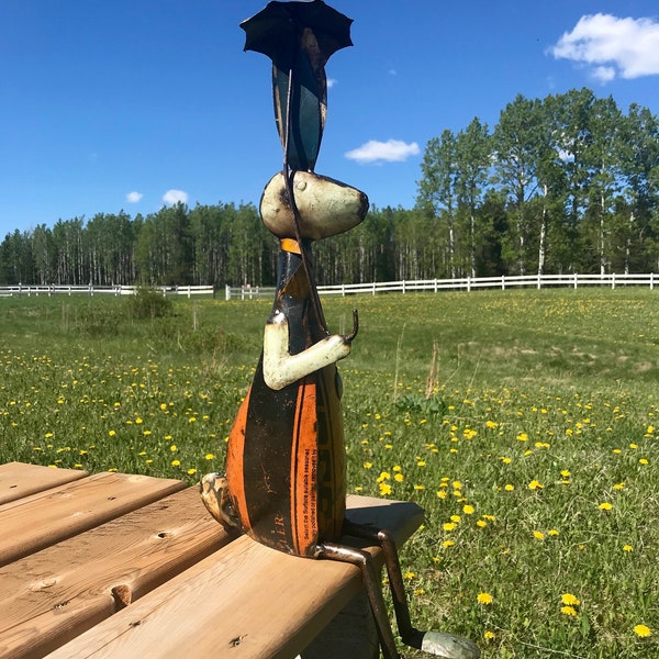 Large Metal Garden Art - Etsy