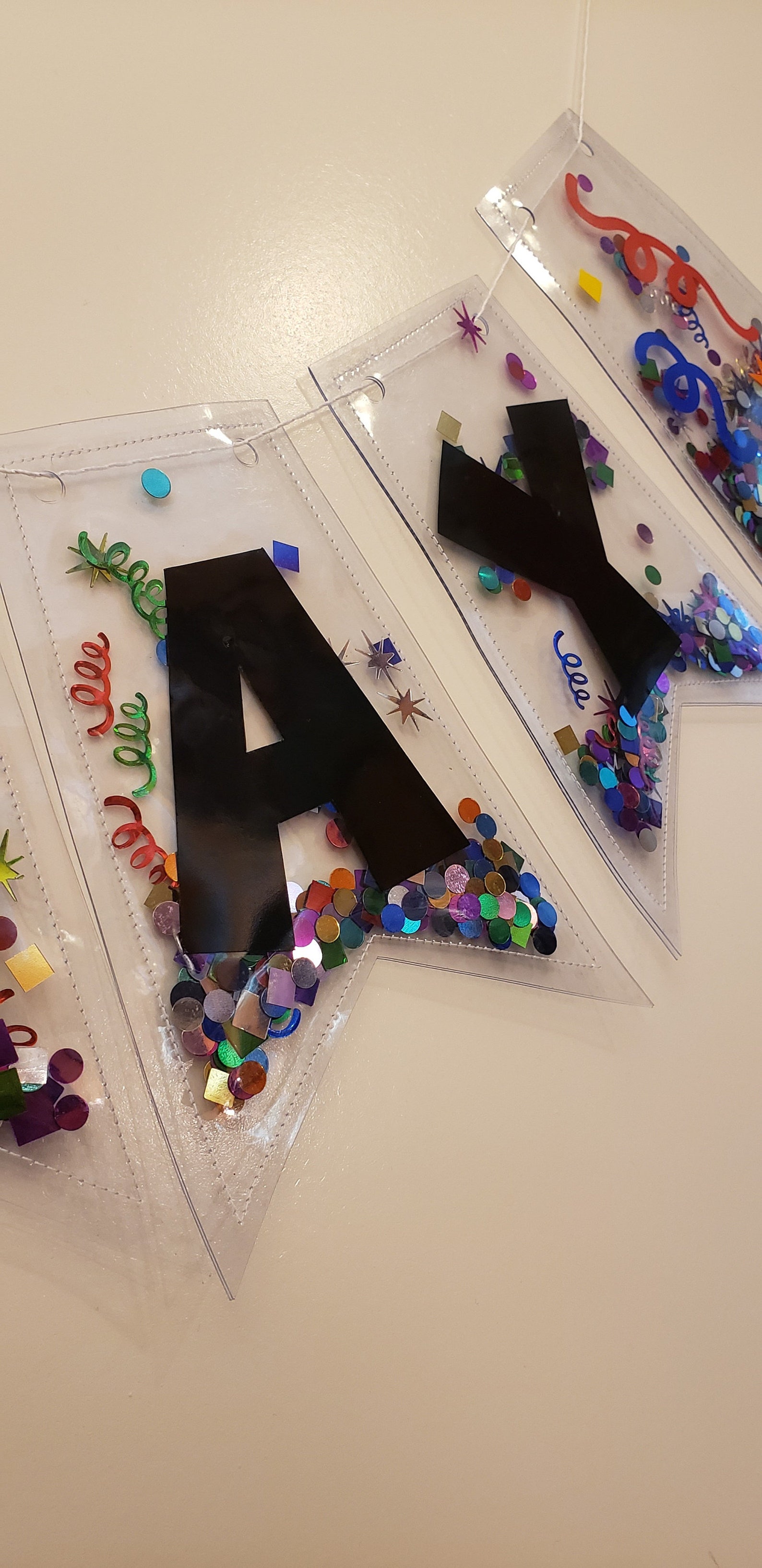 Confetti Banner, Yay Banner, Celebrate Banner, Birthday Banner ...
