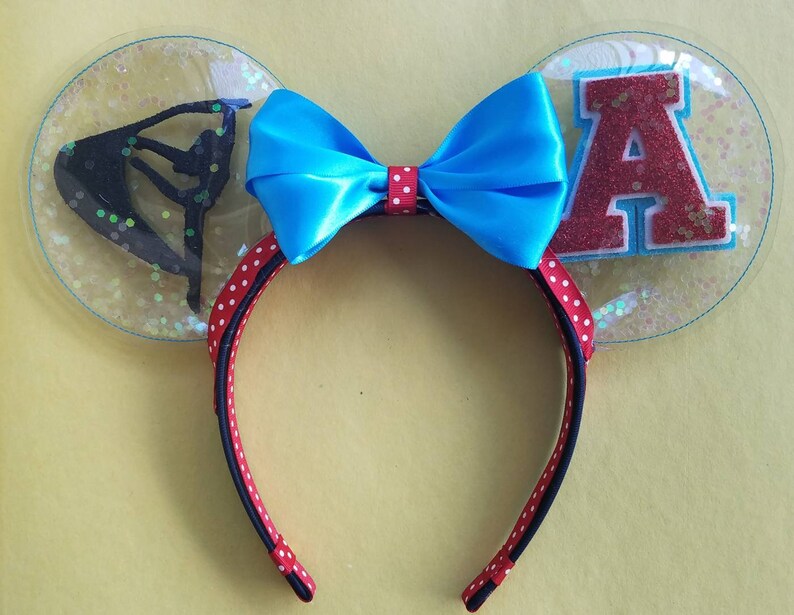 Cheerleader Minnie Ears Clearly Magic Clear Ears Summit - Etsy