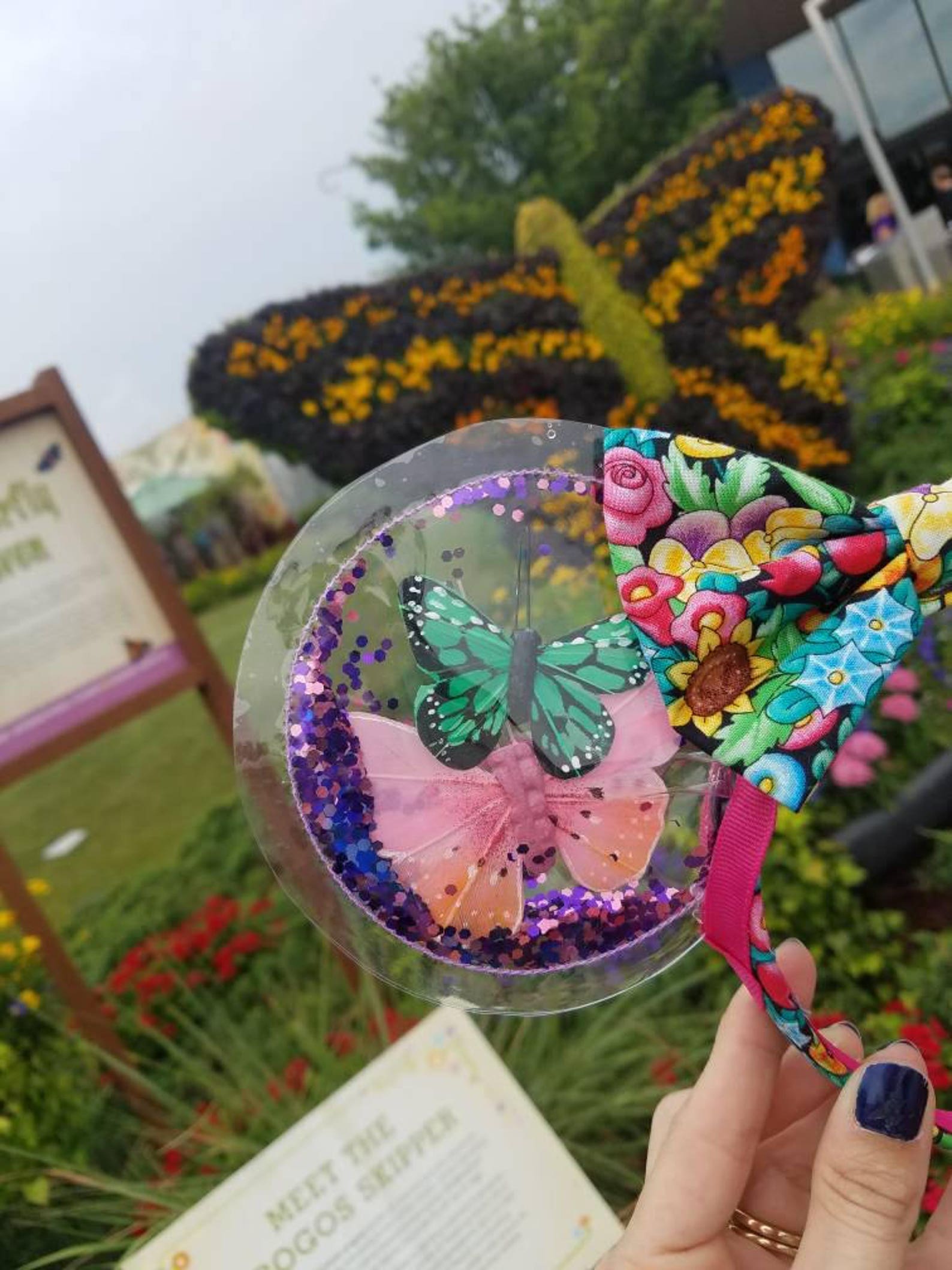 Fluttering Florals Epcot Flower and Garden Festival Minnie - Etsy